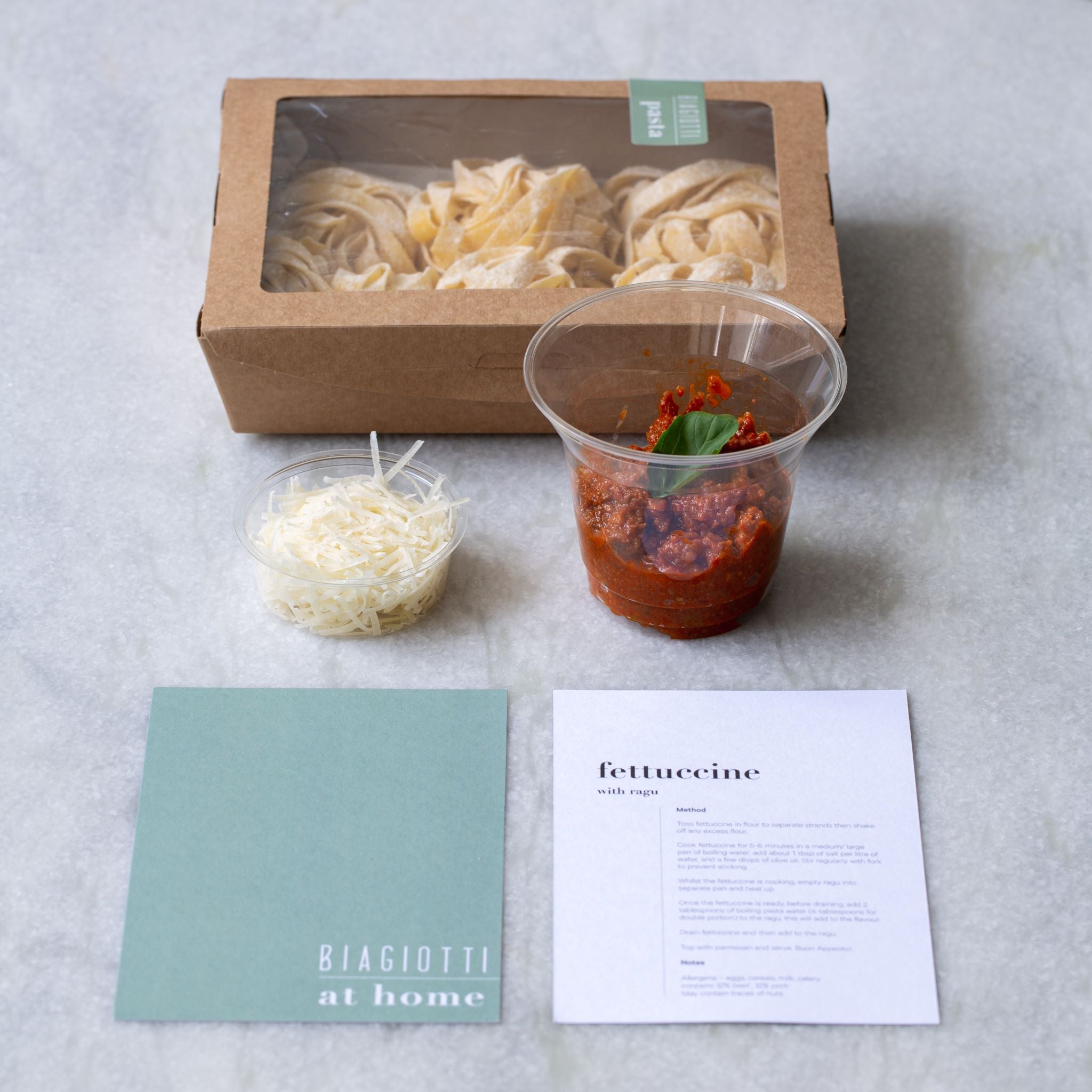 Fettuccine with Ragu – Cafe Biagiotti